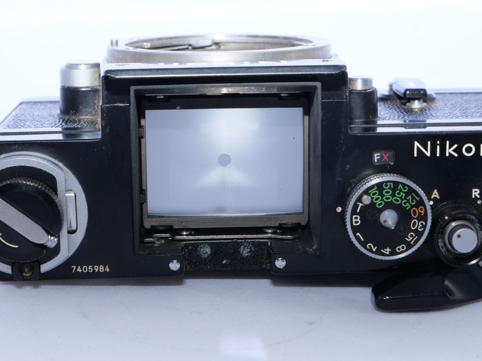 Vintage black Nikon F APOLLO 35mm SLR Film Camera. Eye Level Prism. | eBay