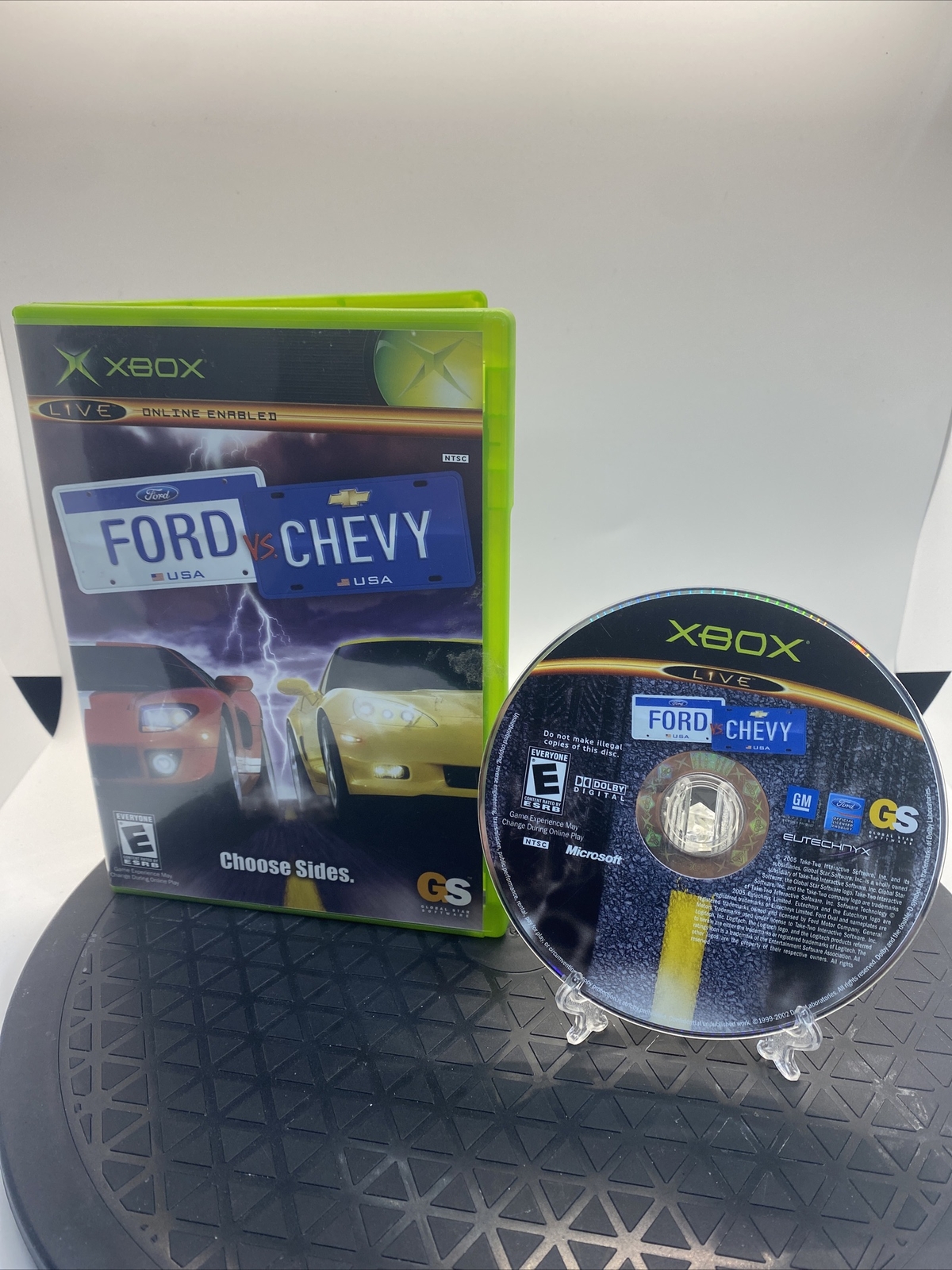 Ford vs. Chevy Microsoft Xbox 2005 Complete Tested Working 710425297090 ...