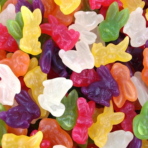 HARIBO FRIED EGGS, KINGSWAY ( JELLY BUNNIES / RABBIT HEADS ) FRUIT ...