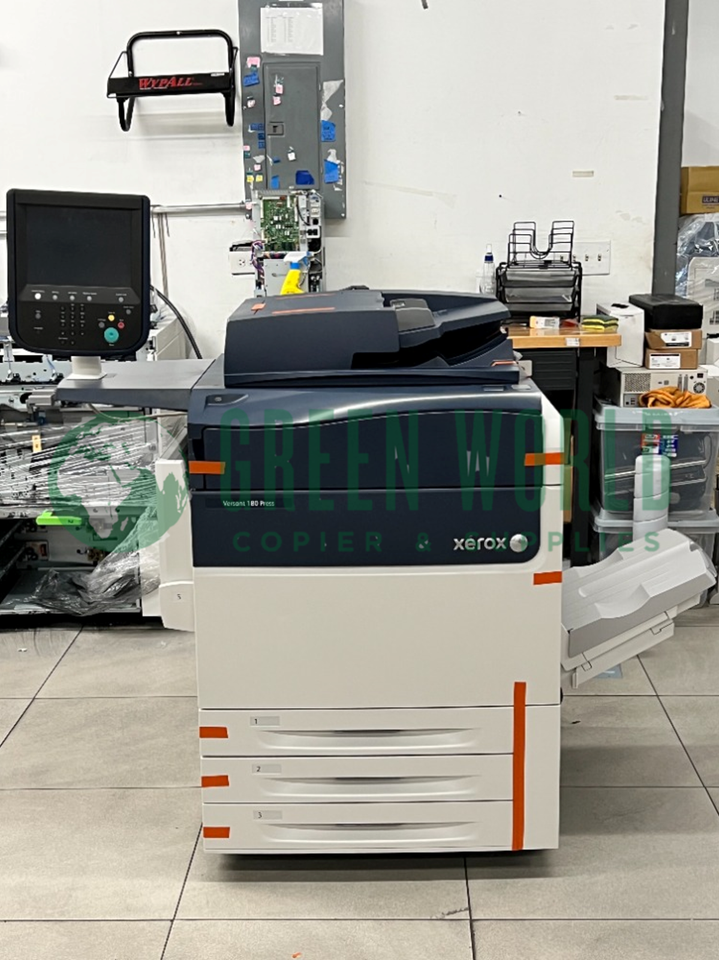 Xerox Versant 180 Press w/ Output Tray and exi Fiery Meter 670k | eBay
