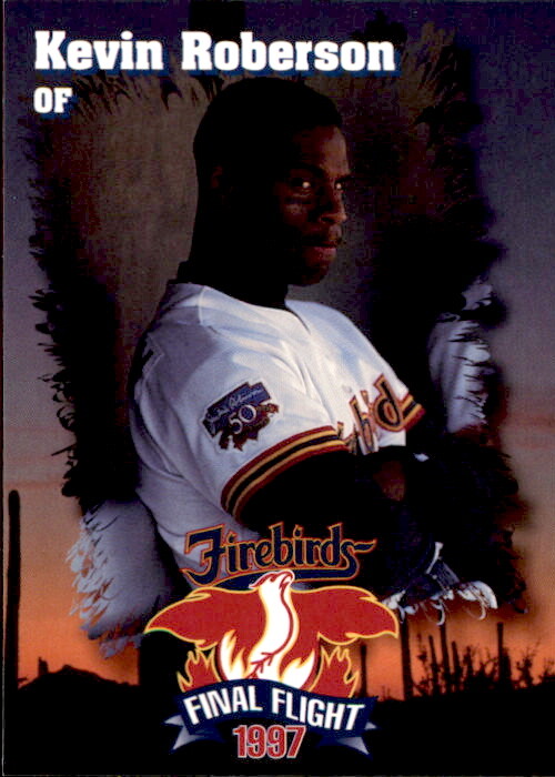 1997 Phoenix Firebirds Team Issue #21 Kevin Roberson Decatur Illinois ...