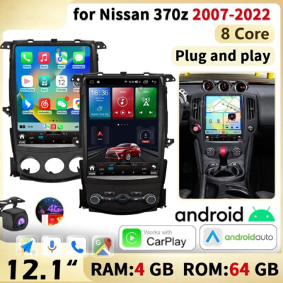 Android 13 Car Stereo Radio Carplay GPS Navi Head Unit For Nissan 370Z ...