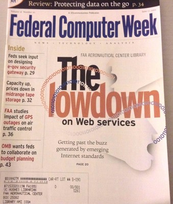 Federal Computer Weekly Magazine Lowdown On Websites June 17, 2002 ...