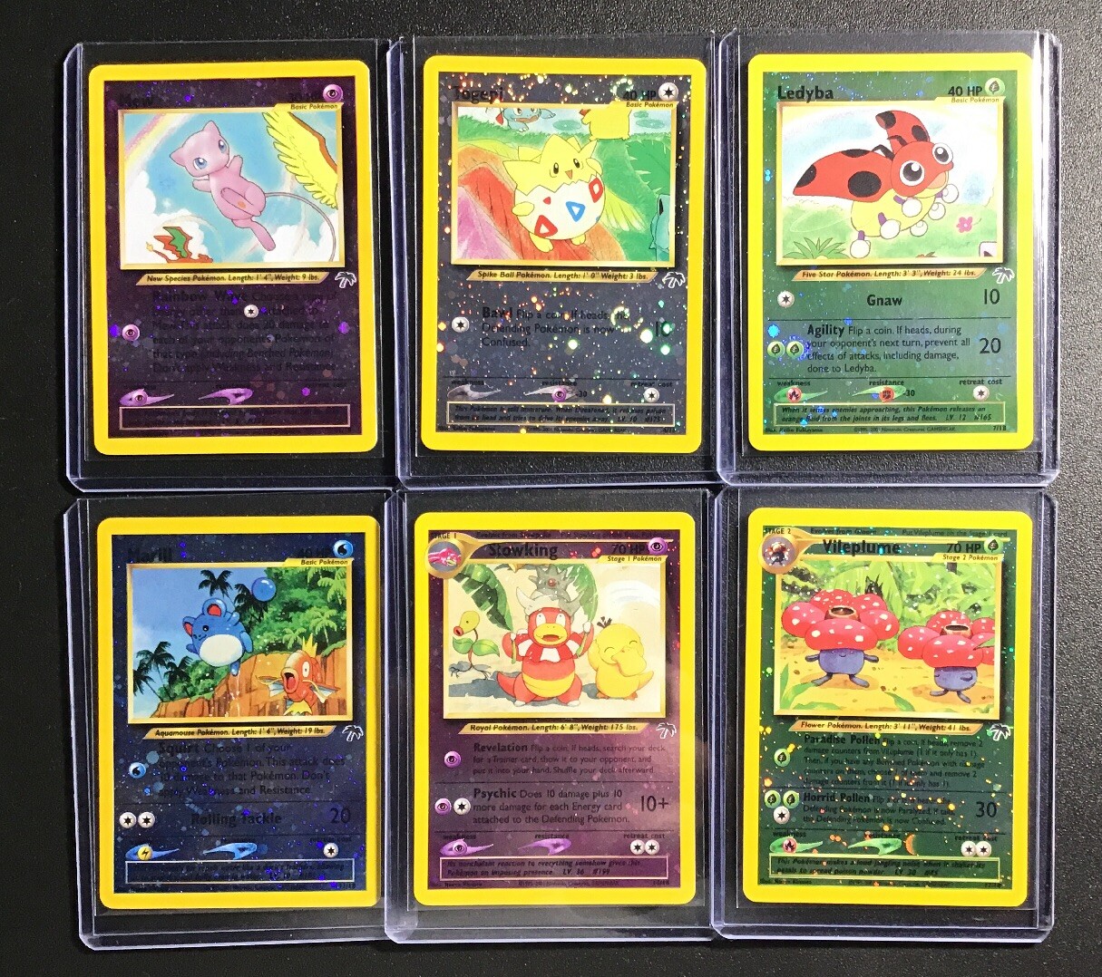 POKEMON SOUTHERN ISLANDS REVERSE HOLO SET [6 Cards] IN EXC/NM CONDITION ...