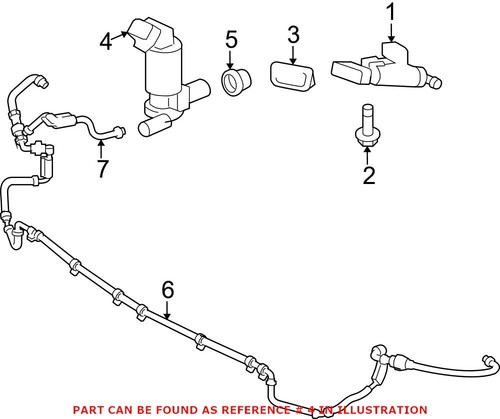 Genuine OEM Headlight Washer Pump for Toyota 8528030040 | eBay