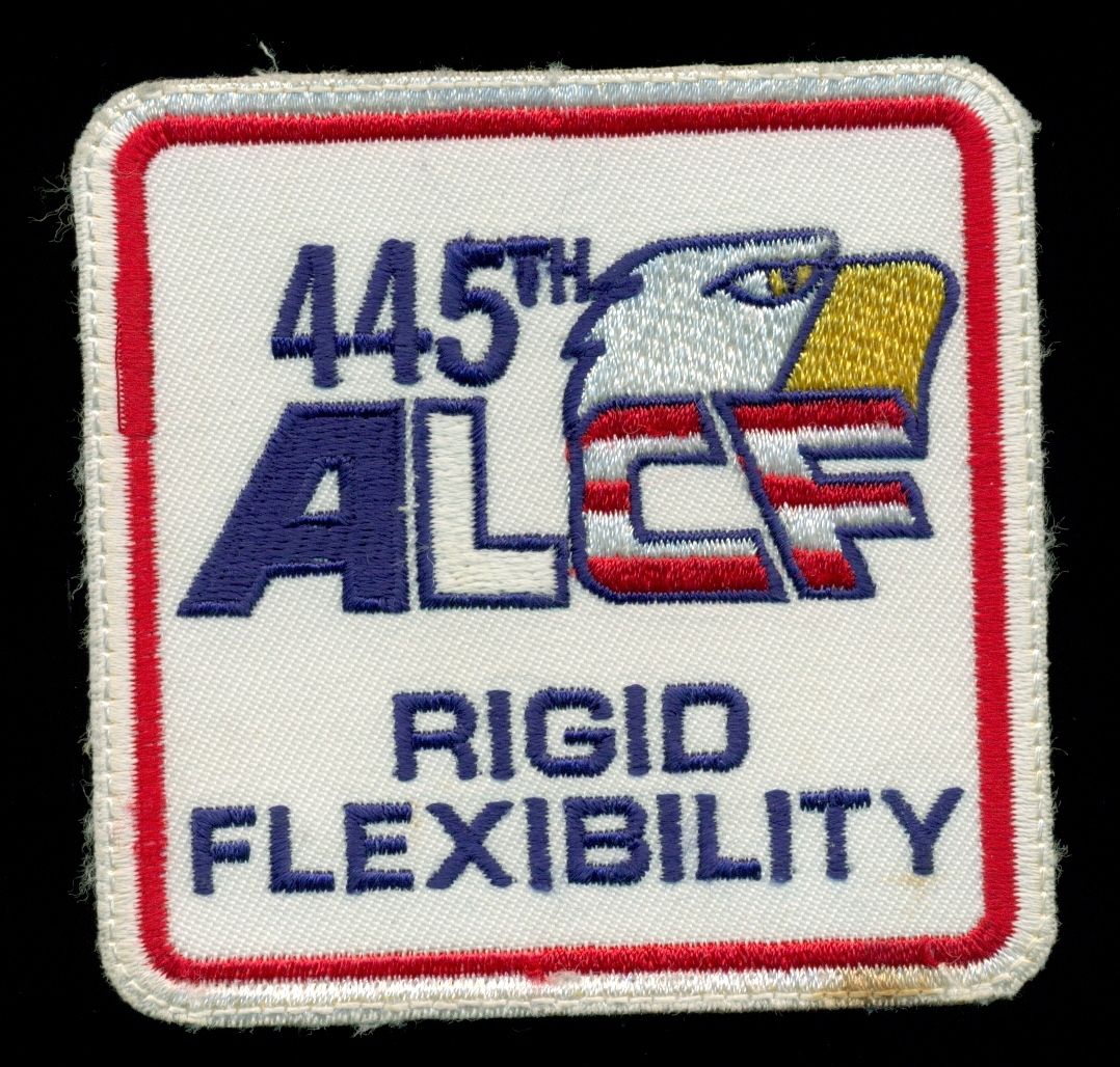 USAF 445th ALCF Rigid Flexibility Patch J-1 | eBay