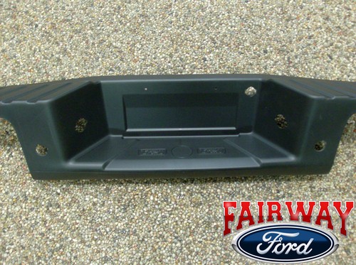 09 thru 14 Ford F-150 OEM Genuine Ford Rear Bumper Top Step Pad Cover w ...