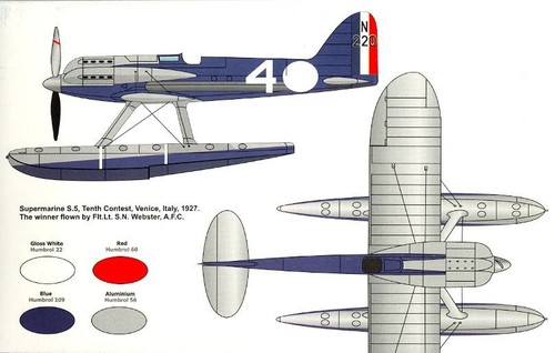 1/72 AMP Models SUPERMARINE S-5 British Floatplane Air Racer *MINT | eBay