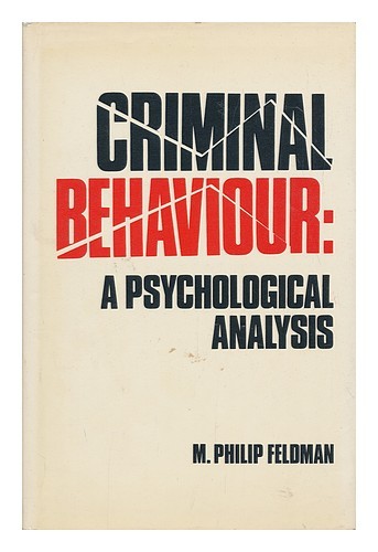 Feldman, M.Philip(Maurice Philip) Criminal Comportamento: Un ...