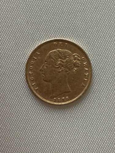 Gold Half Sovereign Queen Victoria Young Head 1878 | eBay UK