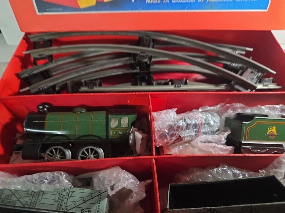 HORNBY Clockwork Train Set. 1950s - O GAUGE- TINPLATE- TESTED | eBay UK