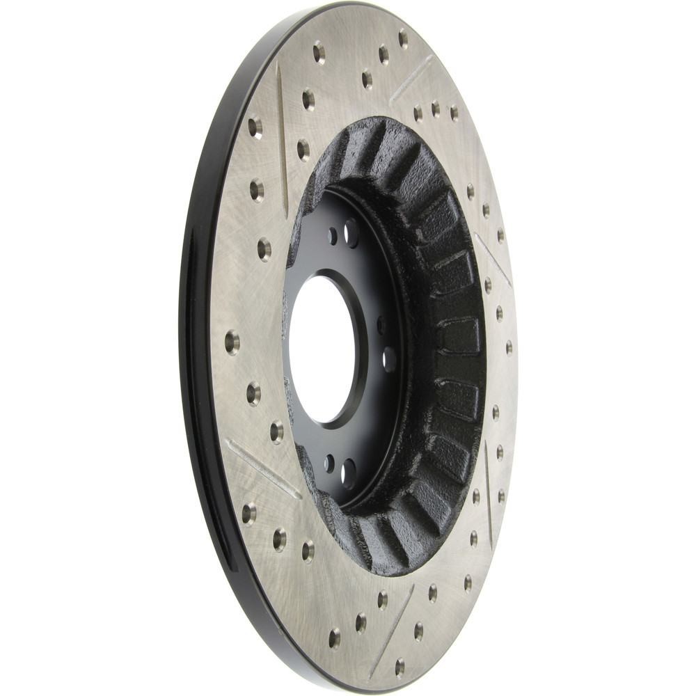 Disc Brake Rotor-High Performance Drilled And Slotted fits 00-08 Honda ...