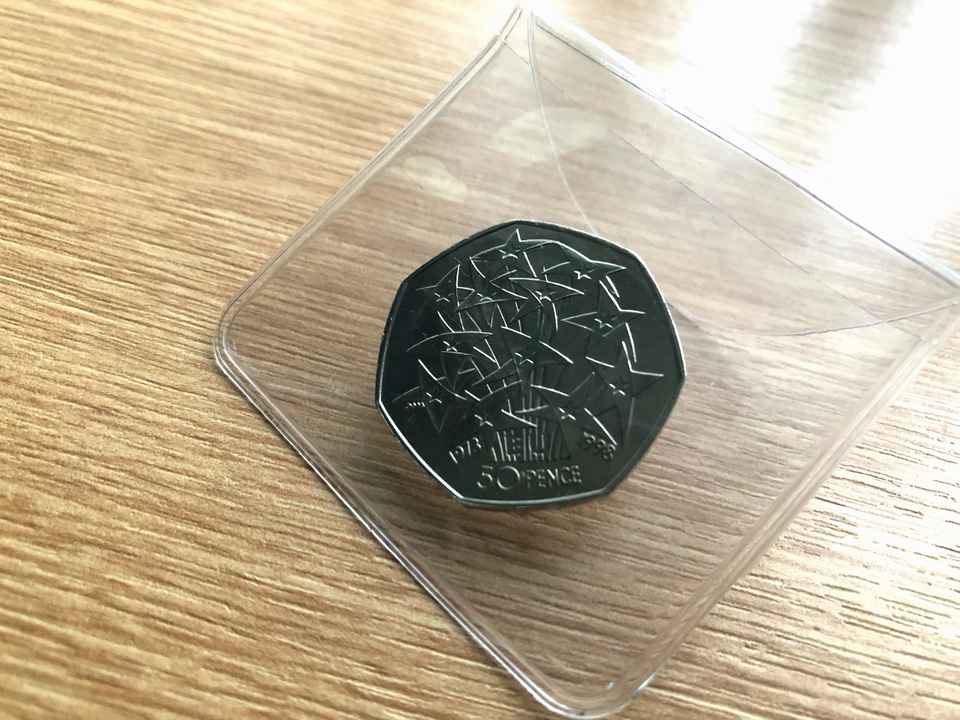 1998 European Union 50p fifty Pence coin hunt BU | eBay UK