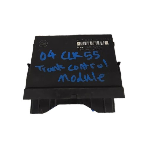 2003-2006 MERCEDES CLK500 CLK320 W209 A2098200326 TRUNK CONTROL MODULE ...