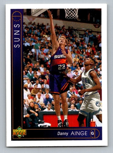 Danny Ainge Guard Phoenix Suns Upper Deck 1993 Card 79 Sports ...