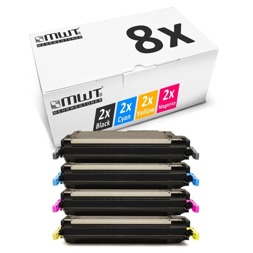 8X MWT Toner Pour HP Color LaserJet CM-4730-FSK CM-4730-F 4730-X 4730 ...