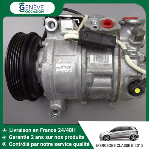 🇫🇷 COMPRESSEUR AIR CONDITIONNE MERCEDES CLASSE B 14-19 ♻️ 0038304460 | eBay