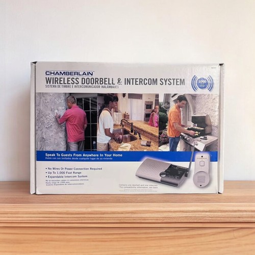 Chamberlain NDIS Wireless Indoor-Outdoor Portable Intercom & Extra ...