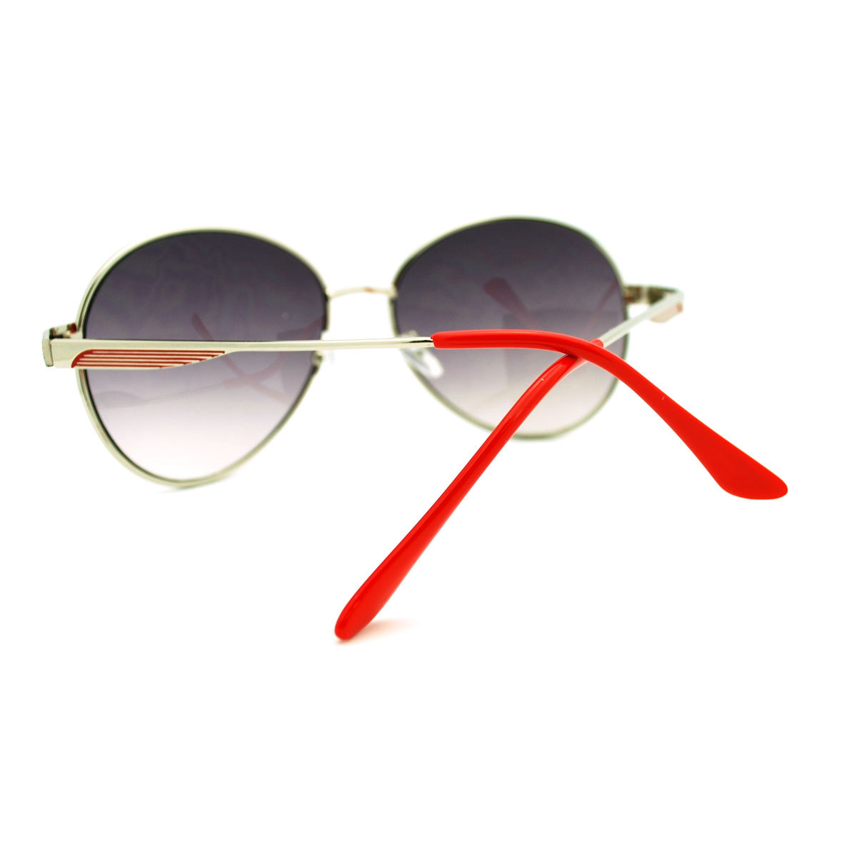 Womens Round Sunglasses Retro Style Metal Frame | eBay