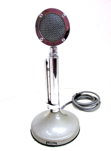VINTAGE STATIC D-104 MICROPHONE w/ G STAND (ASTATIC) | eBay
