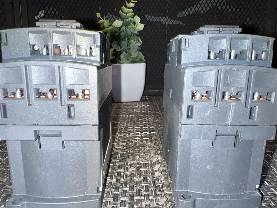 2 QTY! BULK LOT- Schneider Electric LC1D12BD 24V DC IEC Contactor Easy ...