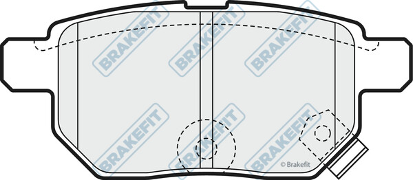 Brake Pads Set fits TOYOTA YARIS ZSP90 1.8 Rear 07 to 11 2ZR-FE ...