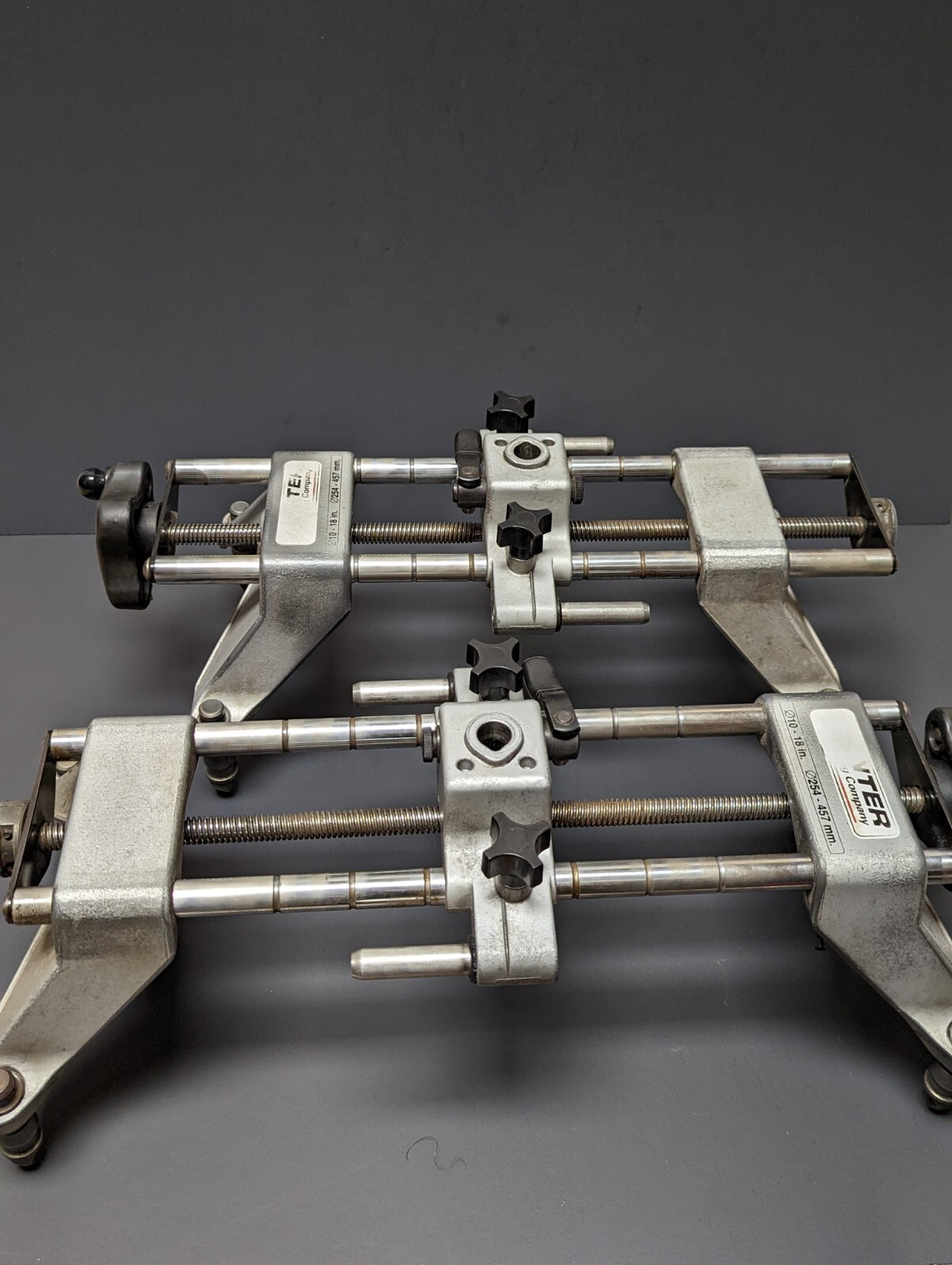 Hunter Engineering Pair Wheel Alignment Rim Clamp 10-18 IN 254-457 mm ...