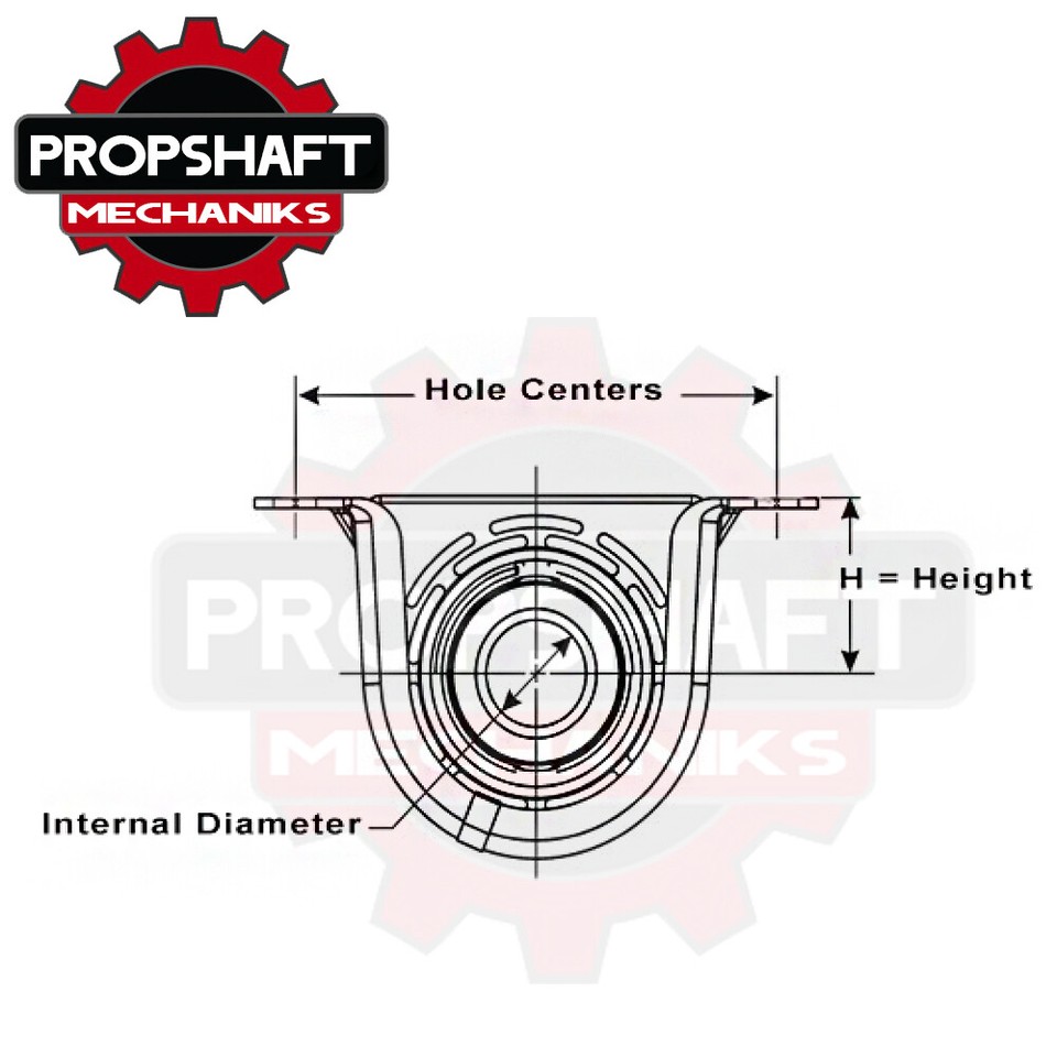 Freightliner Sprinter VW Crafter Driveshaft Center Support Bearing ...