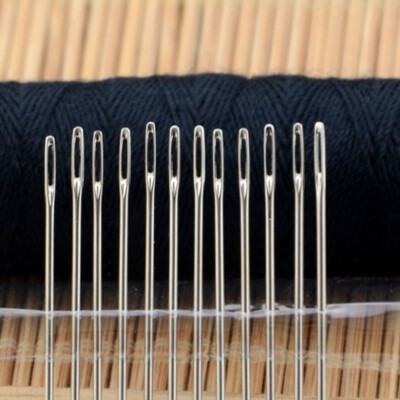 25PCS High Hardness Stainless Steel Sewing Needle Cross Sewing Clothes ...