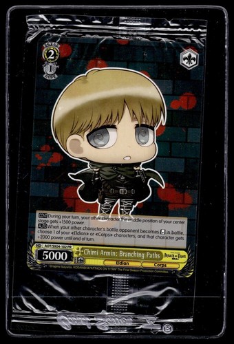 2022 Chimi Armin: Branching Paths #AOT/SX04-102 PR Weiss Schwarz TCG ...