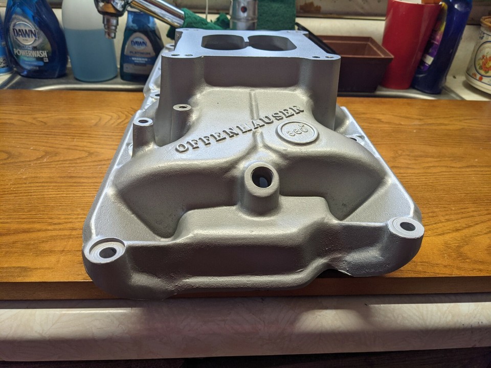 Offenhauser Offy Intake Hipo Ford Mustang HO Cougar Thunderbird F150 ...