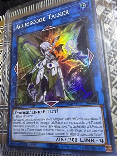 Accesscode Talker ETCO-EN045 1st Edition Secret Rare – LP YuGiOh ...