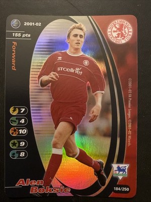 Football Champions 2001 2002 Alan Boksic | eBay