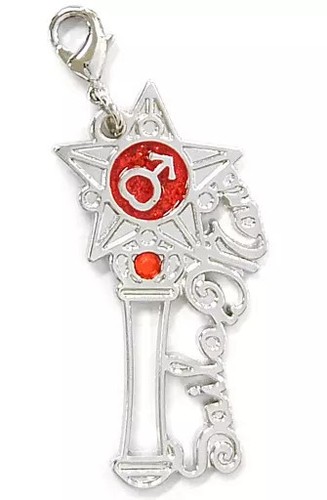 Sailor Moon Sailor Mars Transformation Stick Charm Moon Wire Art Decor ...