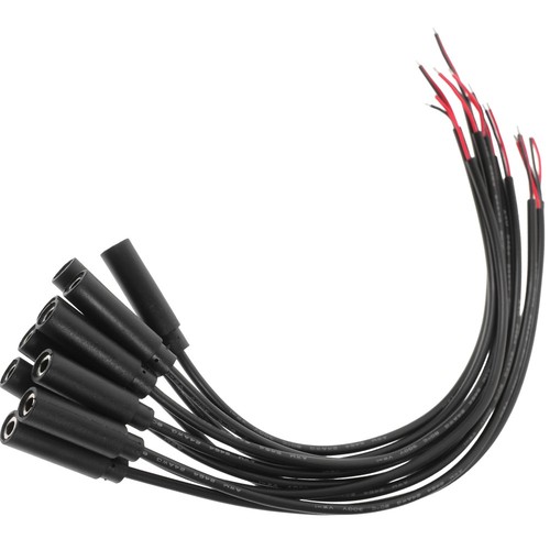 10 Pcs Open End Cable Mono Audio Line Ladies Connectors Stereo Jack ...