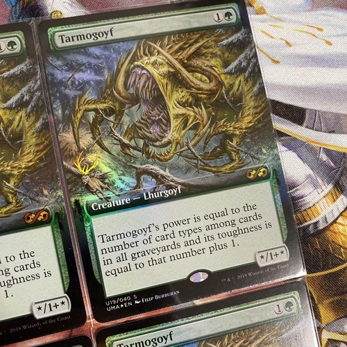 Mtg Tarmogoyf Box Topper Foil Set Of 4 English Version Armas | eBay