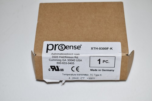 PROSENSE TEMPERATURE TRANSMITTER- XTH-0300F-K -NEW (SGJ69) | eBay