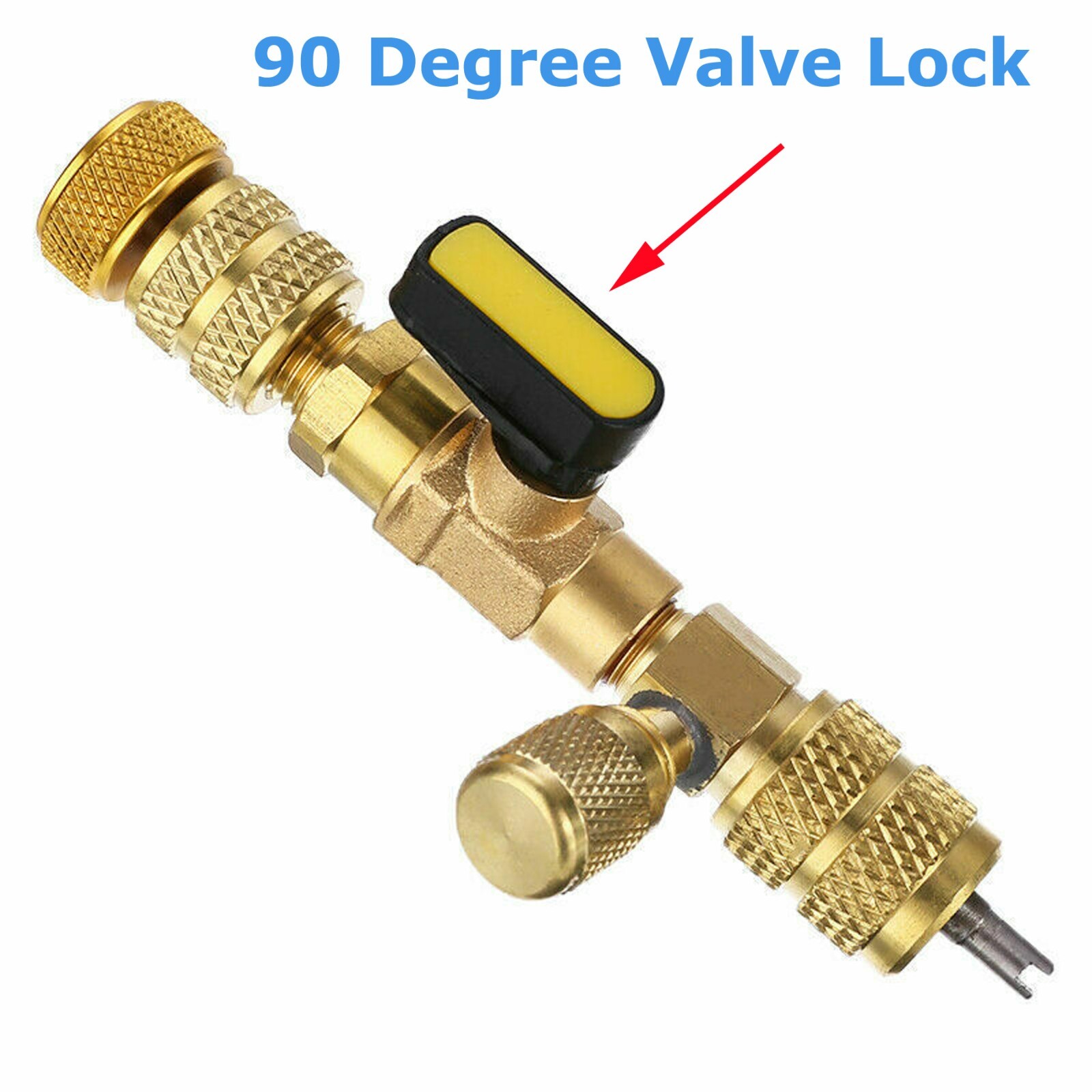 HVAC Tool AC Schrader Valve Core Remover Dual Size 1/4 and 5/16 Port ...