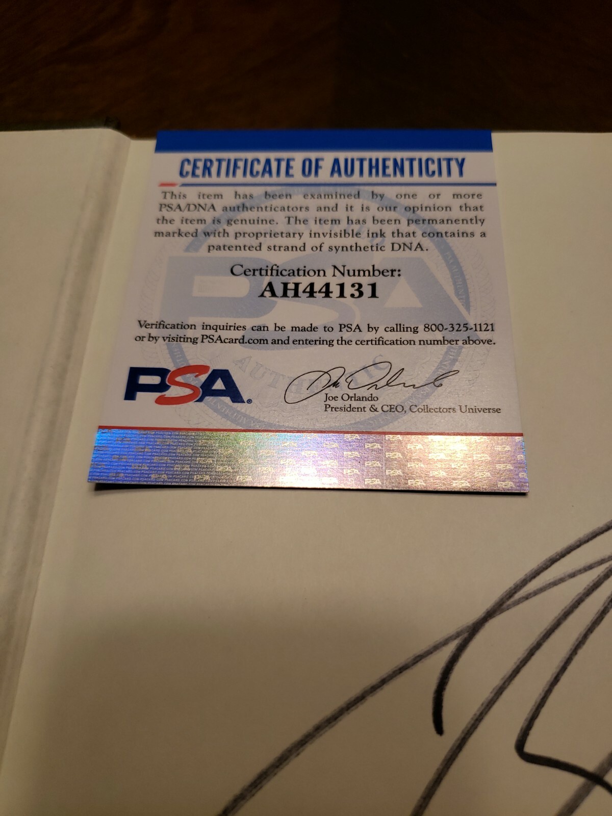 Signed Drew Brees Coming Back Stronger Book PSA COA New Orleans Saints ...
