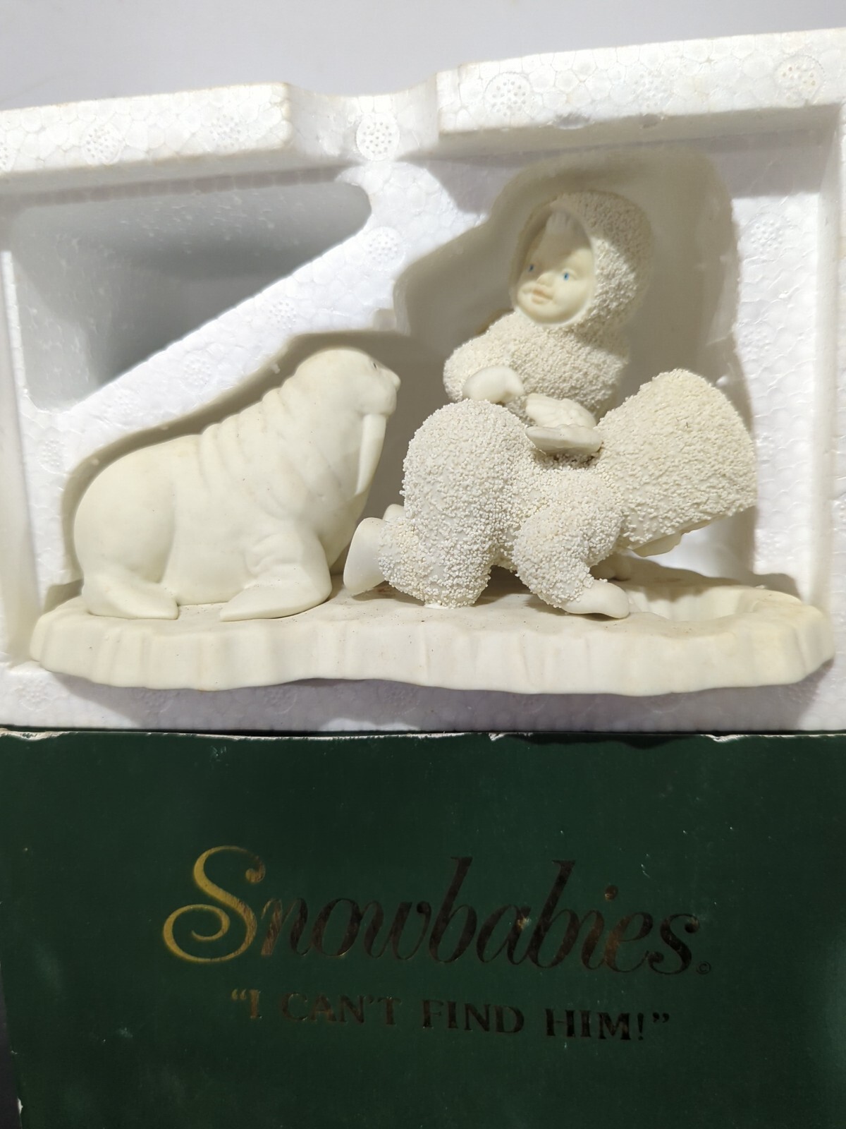 Snowbabies "I Can't Find Him" Porcelain Walrus Figurine | eBay