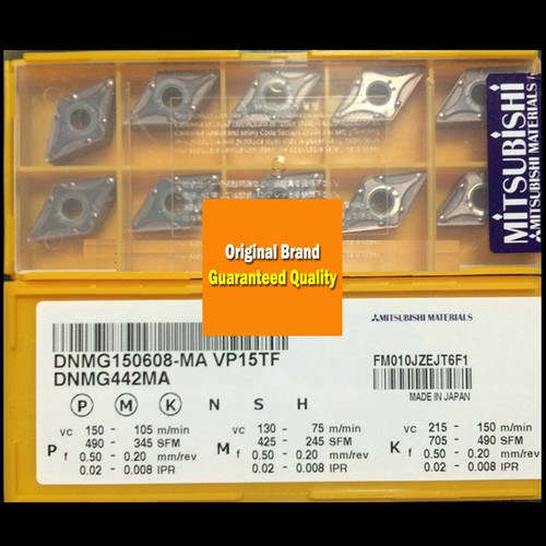 10PCS in BOX Original MITSUBISHI DNMG150608-MA VP15TF DNMG442MA Carbide ...
