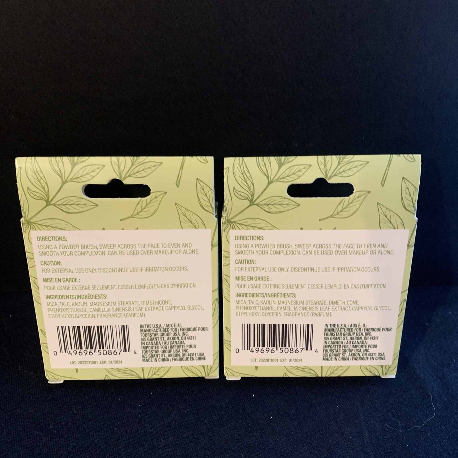 Lot Of 2 B·Pure Green Tea Infused Face Powder NEW | eBay