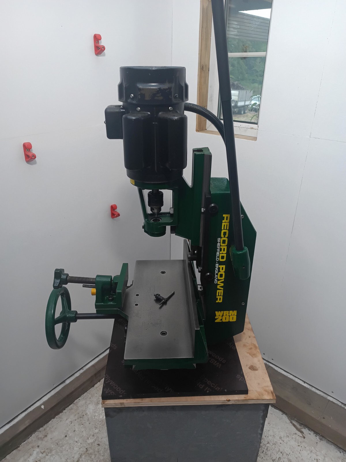 Record WRM200 Bench Mortice Morticing Morticer Machine 1" 25mm 240v ...