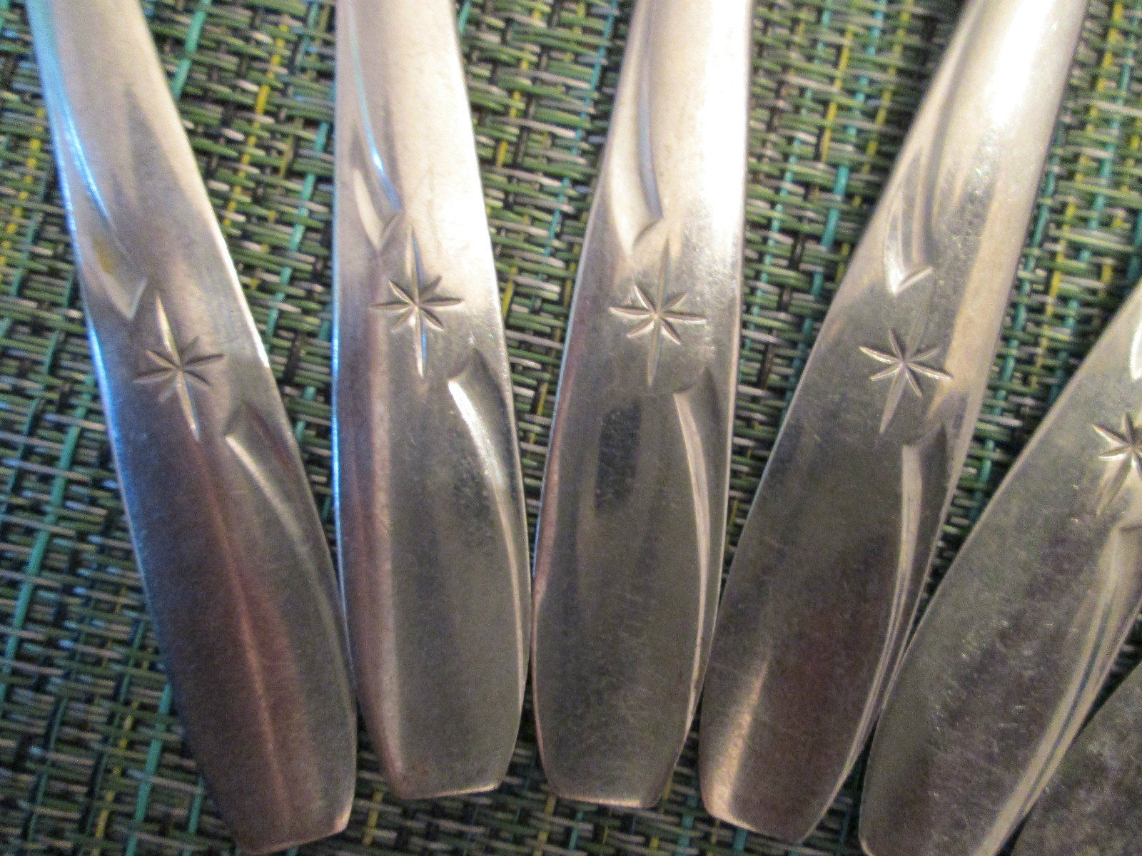 SET 8 TEA SPOONS! Vintage WALCO WALLACE stainless NORTH STAR pattern: LOVELY! | eBay