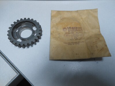 NOS Yamaha OEM 25T 4TH Wheel Gear 78-81 YZ100 77-79 YZ125 1W1-17241-01 ...