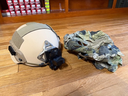 Gentex Ops Core TBH II Mid Cut Balistic ECH Helmet & Wilcox G11 | eBay