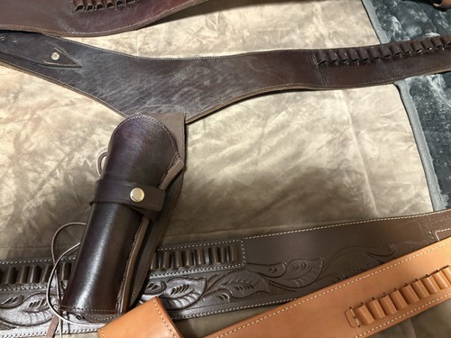 Lot Of *LEFT* Handed Old West Gun Belts. | eBay