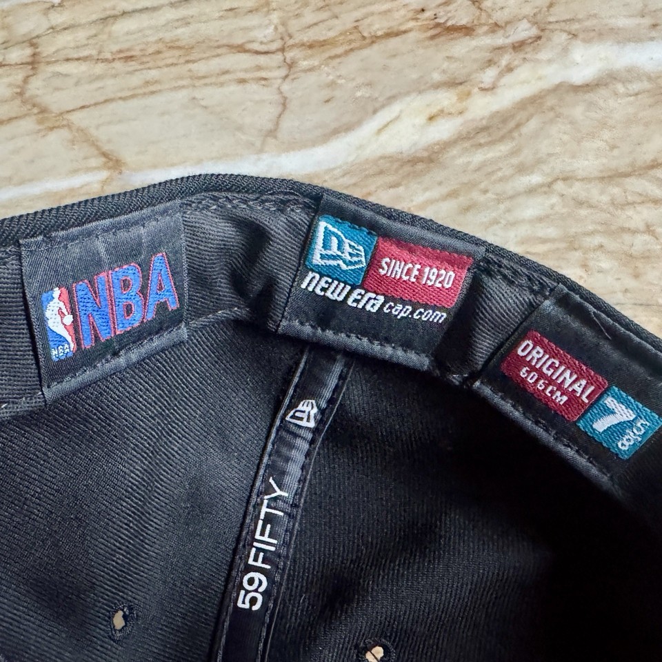 Vtg Y2K Toronto Raptors 7 5/8 New Era Hat 5950 Pro Model NBA Wool Plain ...