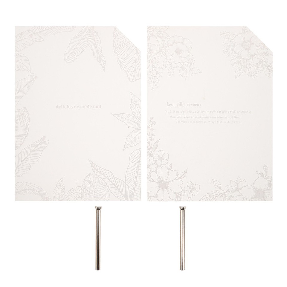 2pcs Nail Color Display: Nail Display Stand Matte Board - Manicure ...