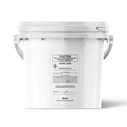 1Kg Boric Acid Powder Bucket 99.9% Pure Fully Soluble Granule Pest Ant ...